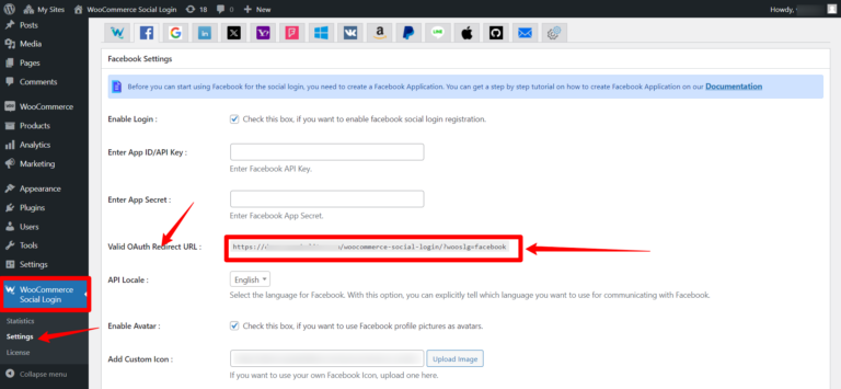 Creating A Facebook Application Documentation by WPWeb