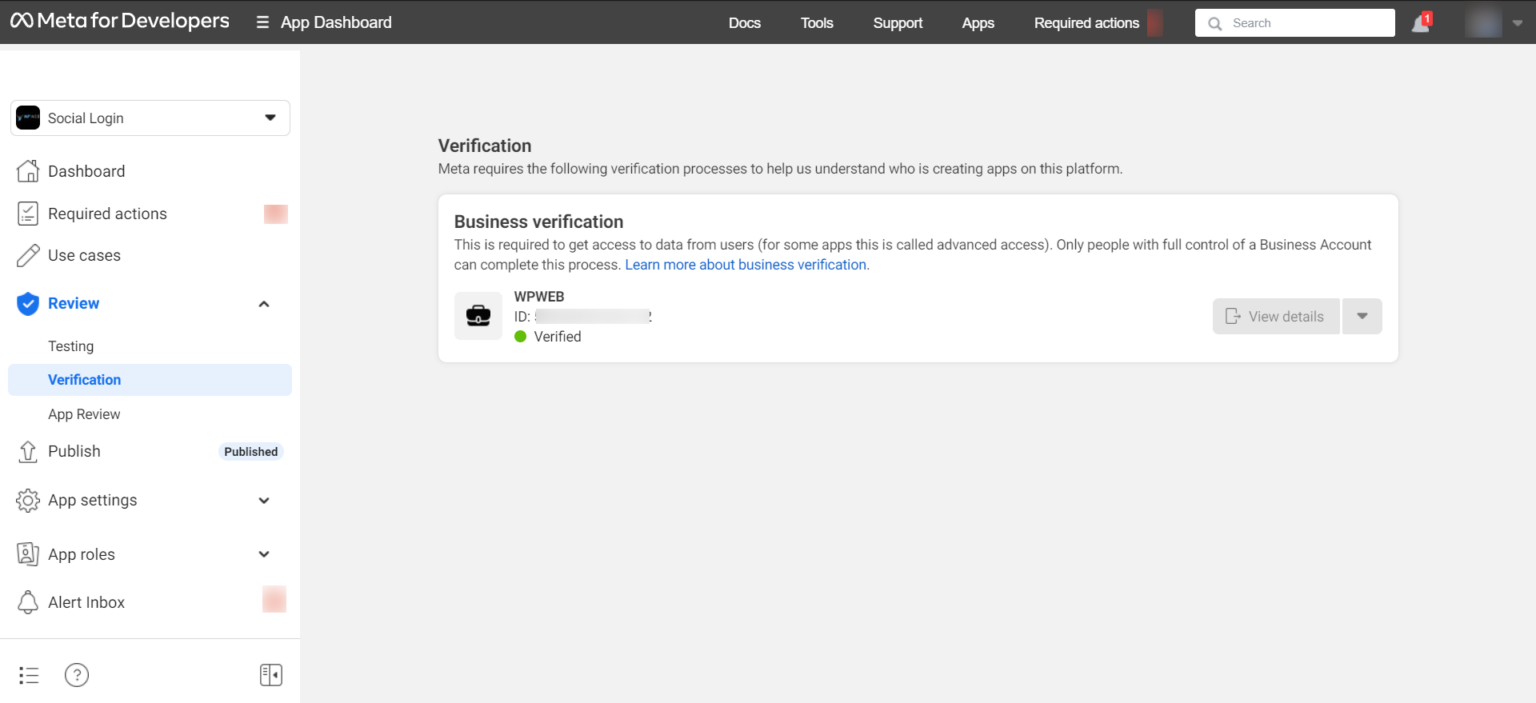 Creating A Facebook Application Documentation by WPWeb